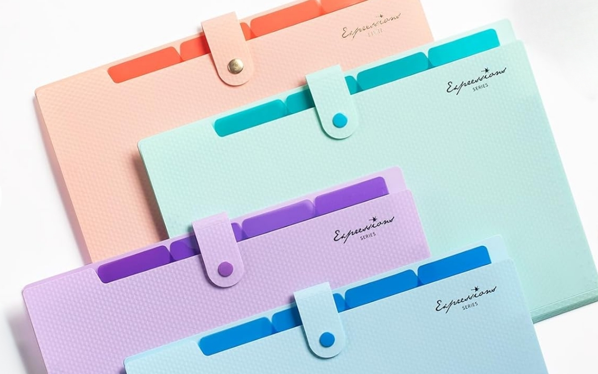 5-Pocket Accordion File w/ Labels Just $2.99 on Amazon (Reg. $7) | Hip2Save