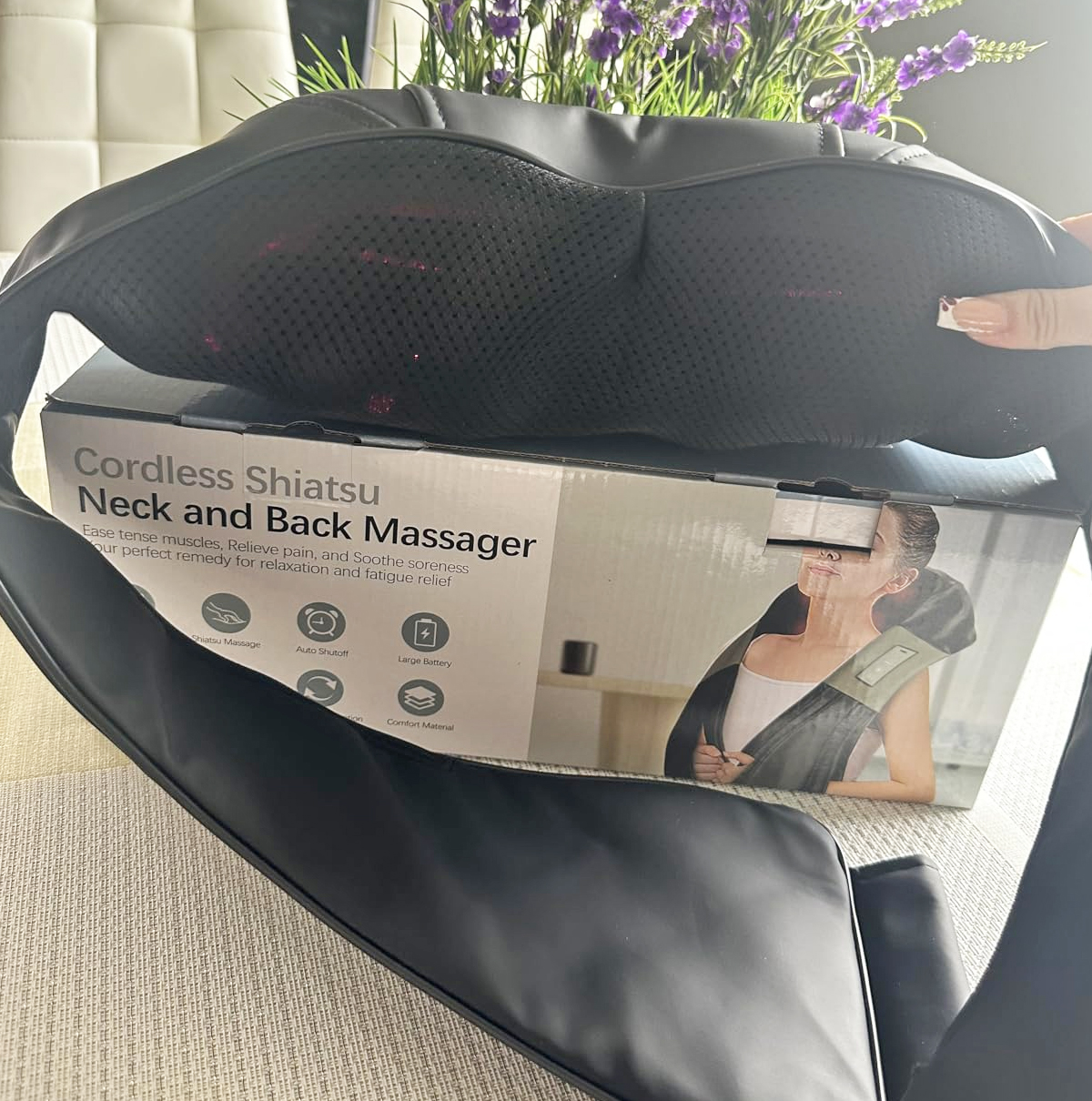 Cordless Neck & Back Massager Only $24.99 Shipped for Amazon Prime ...