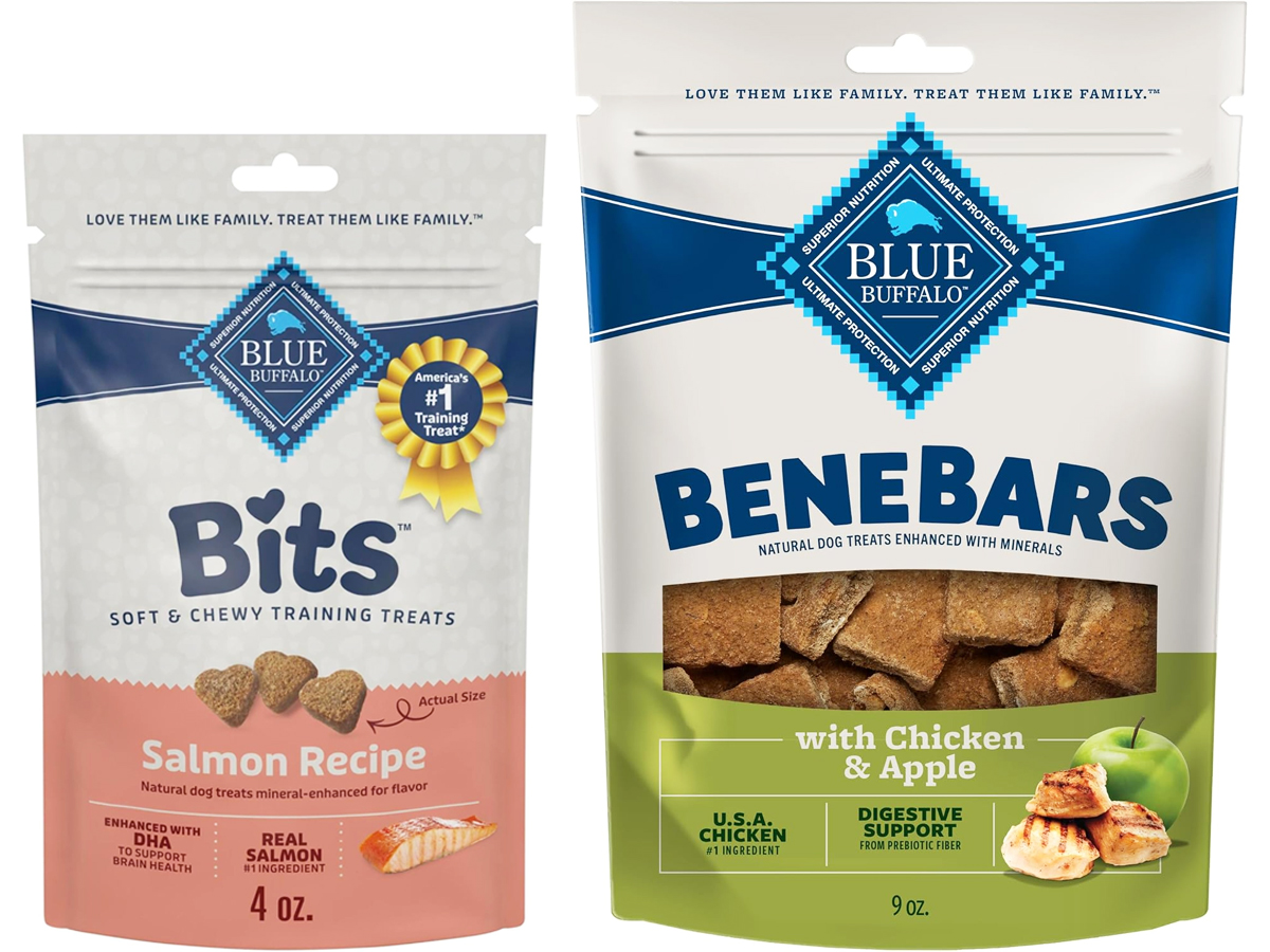 TWO Bags of Blue Buffalo Dog Treats Just $5.70 Shipped on Amazon (Only ...