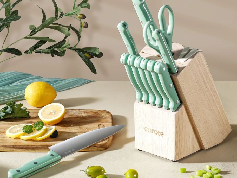 Carote 12-Piece Knife Sets Only $15.99 on Walmart.com (Reg. $36) | Hip2Save