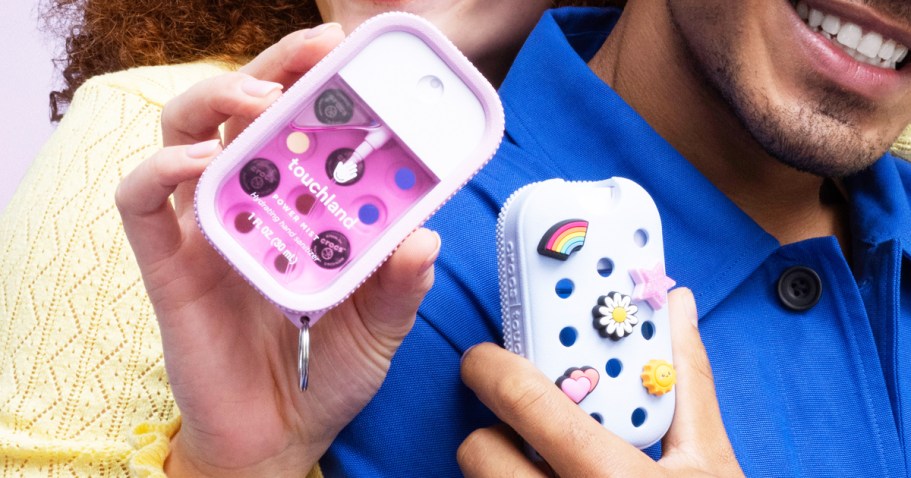 Crocs Touchland Hand Mist Cases w/ 5 Jibbitz Available Now | Hip2Save