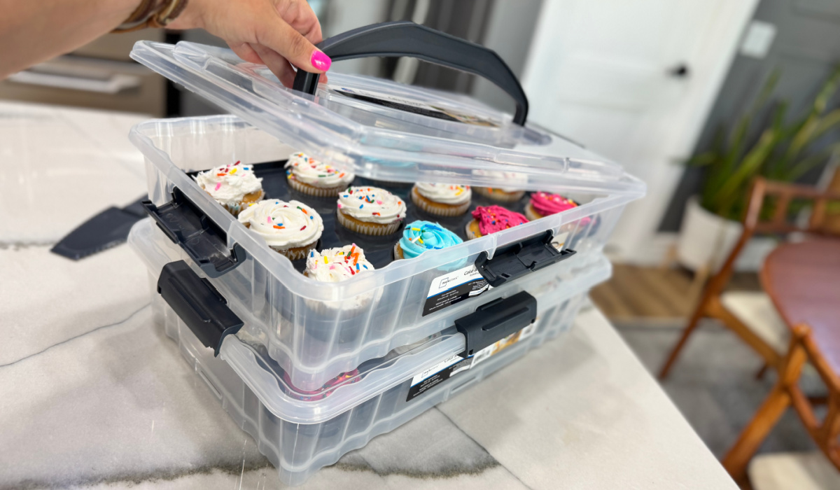 This $14.88 Walmart Cake Carrier Has a Built-In Utensil – Slice & Serve ...
