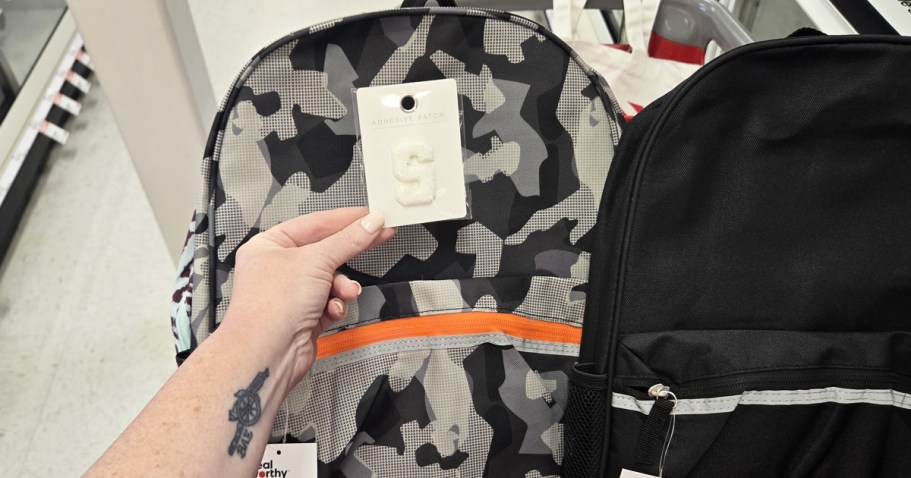 Target $5 Backpacks + $2 Patches = A Personalized Look for Less | Hip2Save