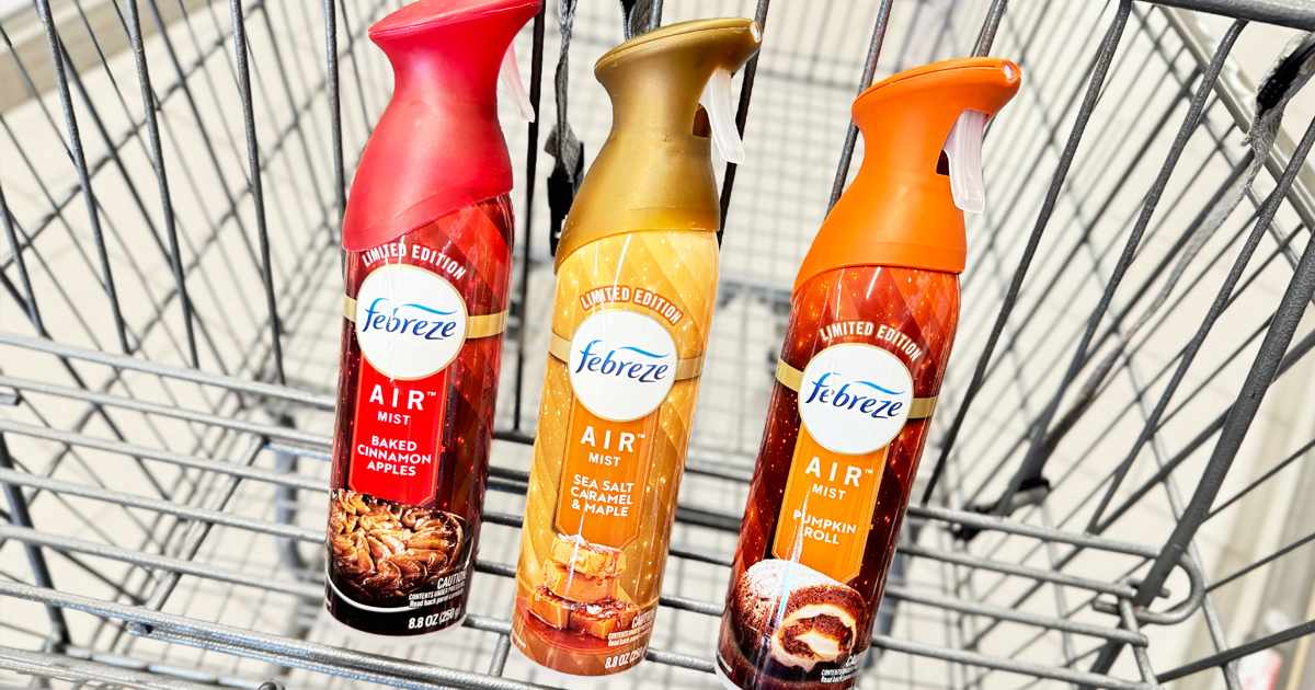Febreze Fall Scents Just $1.24 After Walmart Cash | Hip2Save