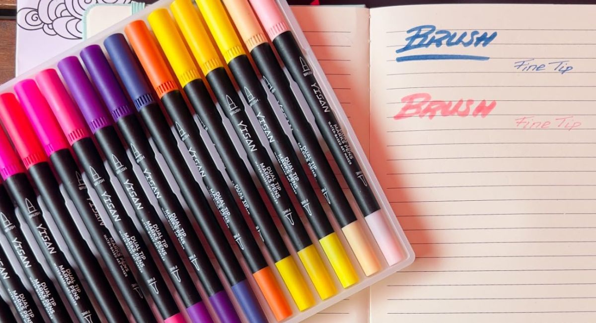Fine Tip Dual Tipped Markers 36-Count Just $4.49 on Amazon (Reg. $9 ...