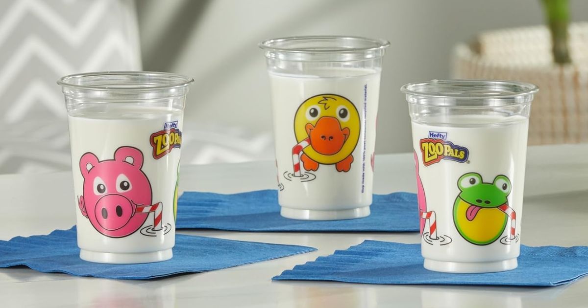 New Hefty Zoo Pals Cups 25-Count Just $3 Shipped on Amazon | Hip2Save