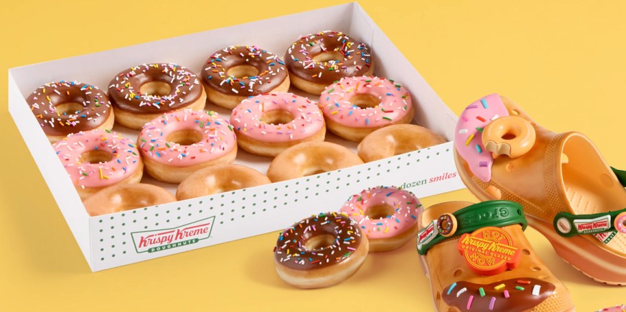 NEW Krispy Kreme x Crocs & Specialty Donuts Available Now | Hip2Save