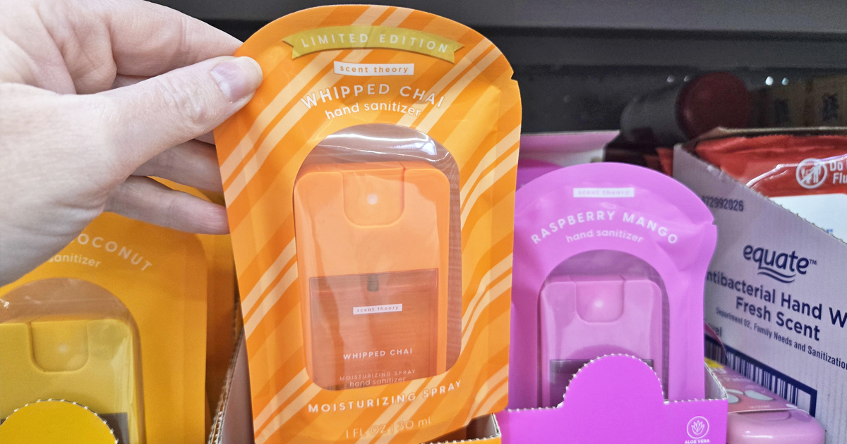 New Limited Edition Scent Theory Whipped Chai Hand Sanitizer Just $2.98 ...