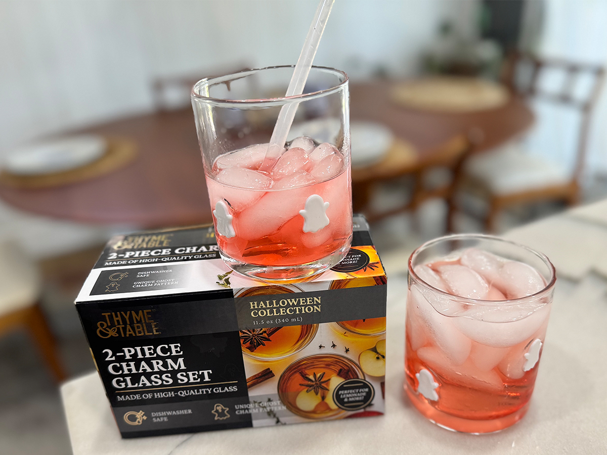 *NEW* Thyme & Table Halloween Glasses Have Serious Anthro Vibes But ...