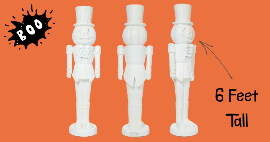 Giant Pumpkin Nutcracker Blow Mold Available NOW for Pre-Order (Will ...