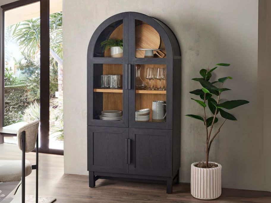 Get This Designer-Looking Arch Cabinet While It's on Sale!