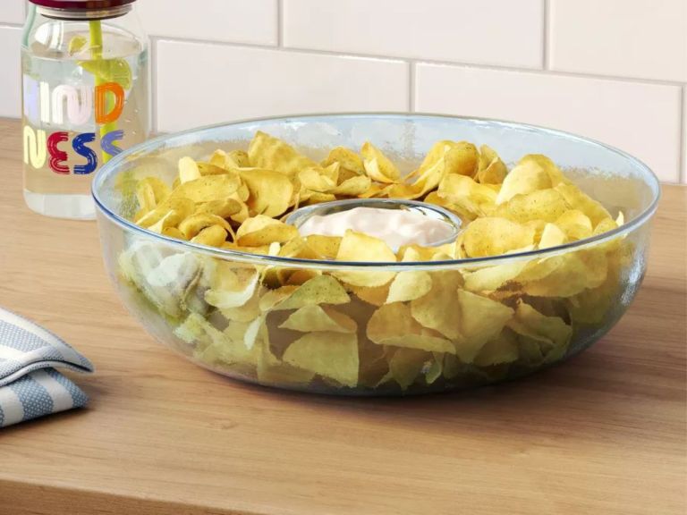 The Clever $7 Chip & Dip Bowl Everyone’s Grabbing from Target | Hip2Save