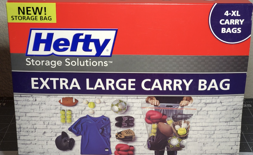 Hefty Extra Large Storage Bags 4-Pack Just $5 on Walmart.com (Reg. $11 ...