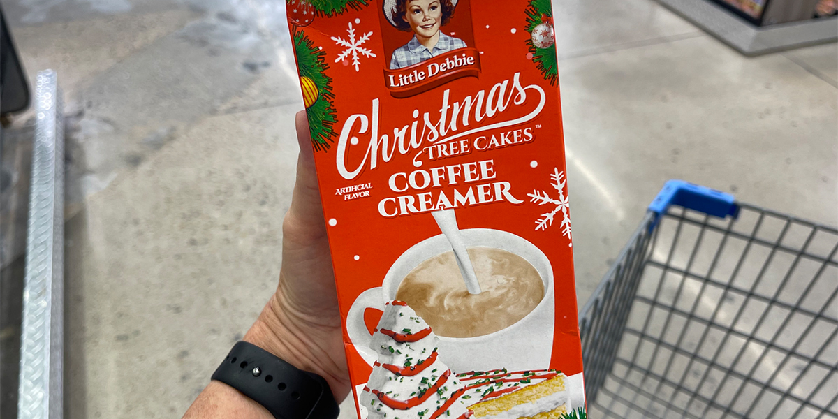 Little Debbie’s Christmas Tree Cakes Coffee Creamer Now at Walmart ...