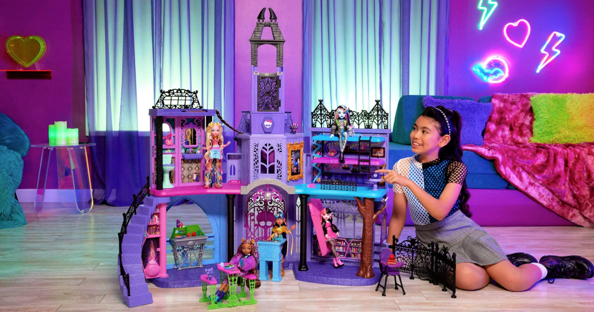 Monster High Doll House w/ 35+ Accessories Just $39.96 Shipped on ...