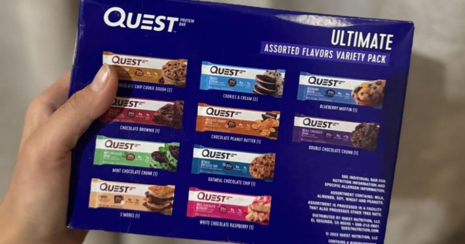 Quest Protein Bars 12-Count Only $16.79 Shipped on Amazon (Reg. $30 ...