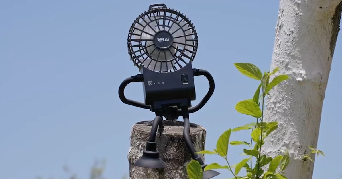 Robot Portable Fan Only $6.99 on Amazon | Use it Anywhere on the Go ...