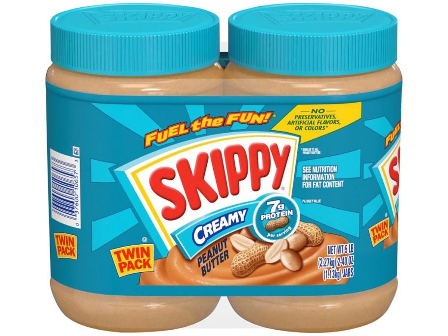Skippy Creamy Peanut Butter 64oz Jar Only $6.84 Shipped on Amazon ...