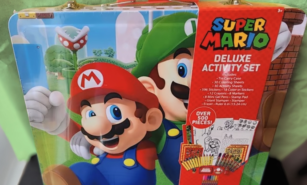 Nintendo Super Mario Art Set Only $6.97 on Walmart.com (Reg. $26 ...