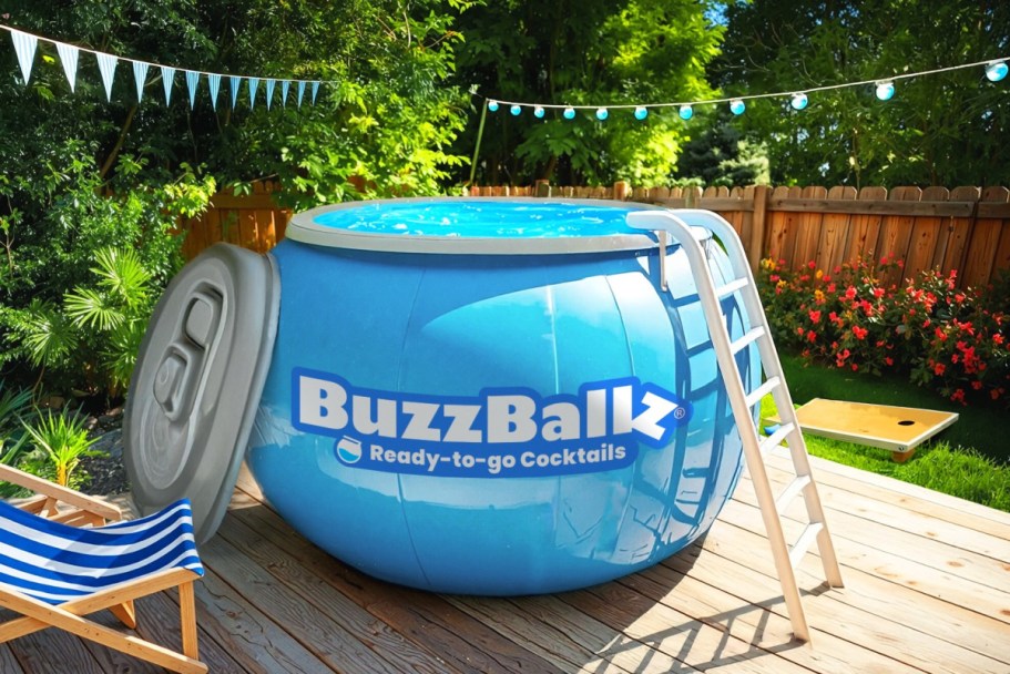 Score a Giant BuzzBallz Pool for $20 on July 31st (Over $3,000 Value ...