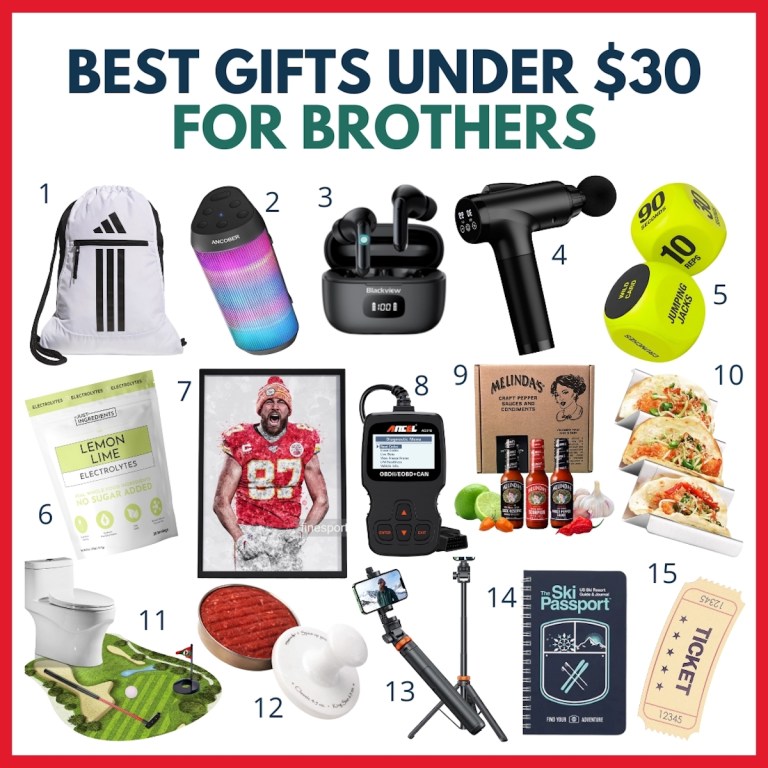 15 Gifts for Brothers Under - All $30 & Under | Hip2Save