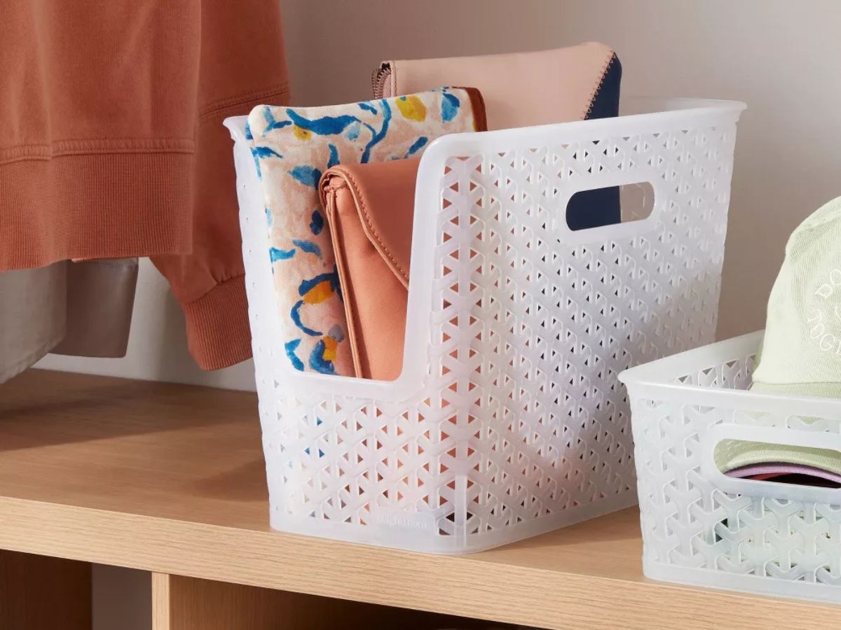 Target Brightroom Storage Baskets from $2 | Hip2Save