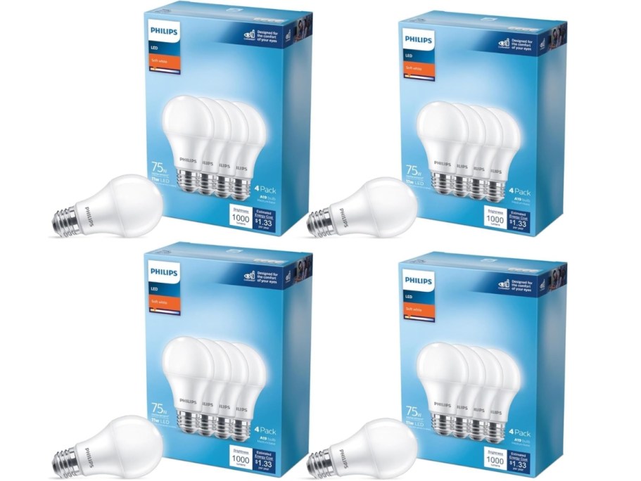 Philips Light Bulbs 16-Pack JUST $14.99 Shipped (Reg. $43) | Hip2Save
