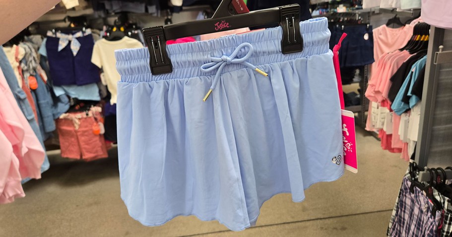 Justice Clothing Girls Flutter Shorts Only $10 on Walmart.com + More ...