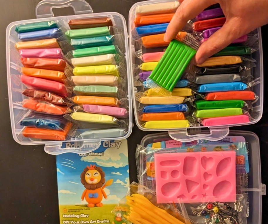 Modeling Clay 51-Color Set w/ Accessories Only $10 on Amazon | Hip2Save