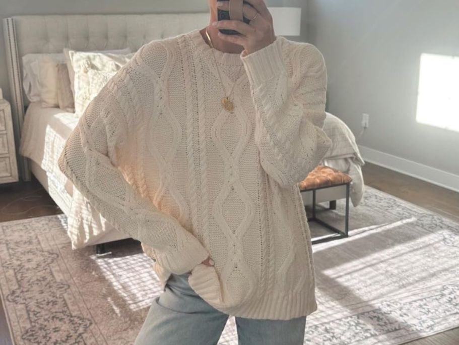 Trendy Queen Fashion Knit Sweater from $16.75 on Amazon (Reg. $35 ...