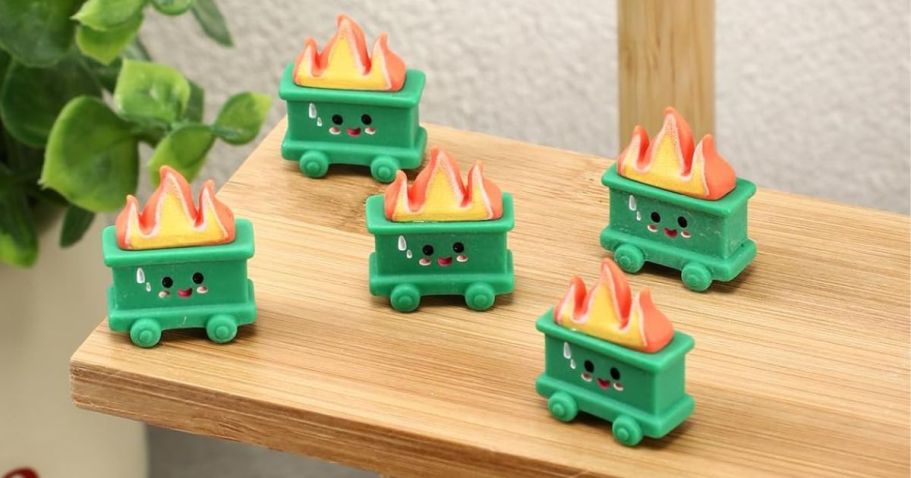 Dumpster Fire Figurines 20-Pack Only $9.99 on Amazon (Fun Co-Worker ...