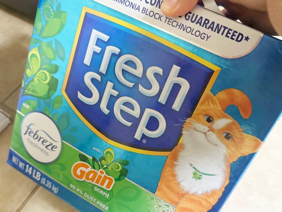 Fresh Step Clumping Cat Litter 14lb Box Only $5.99 Shipped on Amazon ...