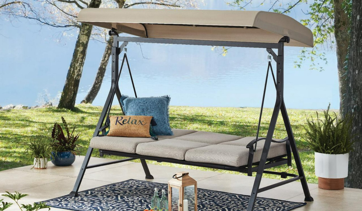 Outdoor Swing Only $128 Shipped on Walmart.com (Reg. $247) | Converts ...