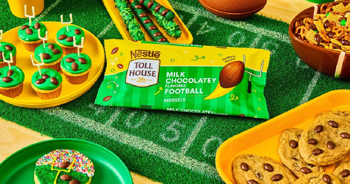 Game Day Just Got Sweeter - NEW Nestle Chocolate Football Morsels ...