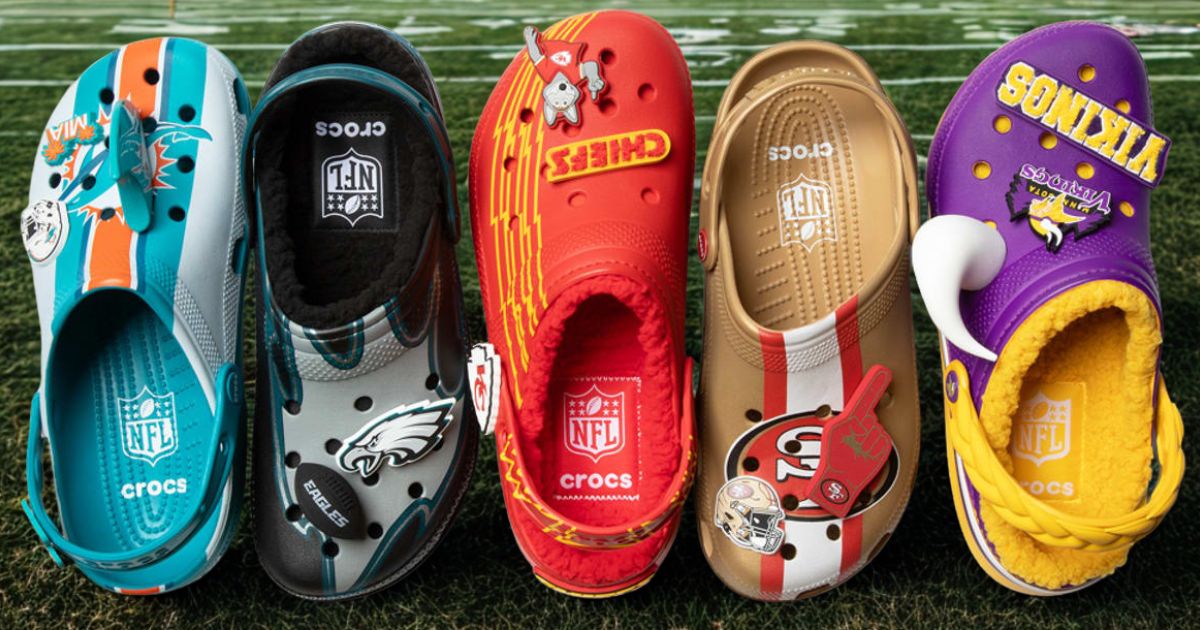 NEW NFL Crocs & Jibbitz Collection Drops 9/18 | Hip2Save