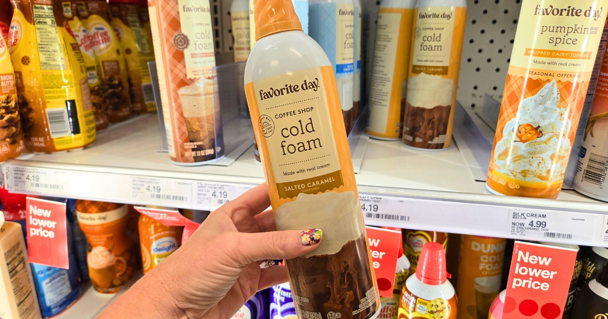 Add NEW Canned Cold Foam to Your Coffee! | Hip2Save