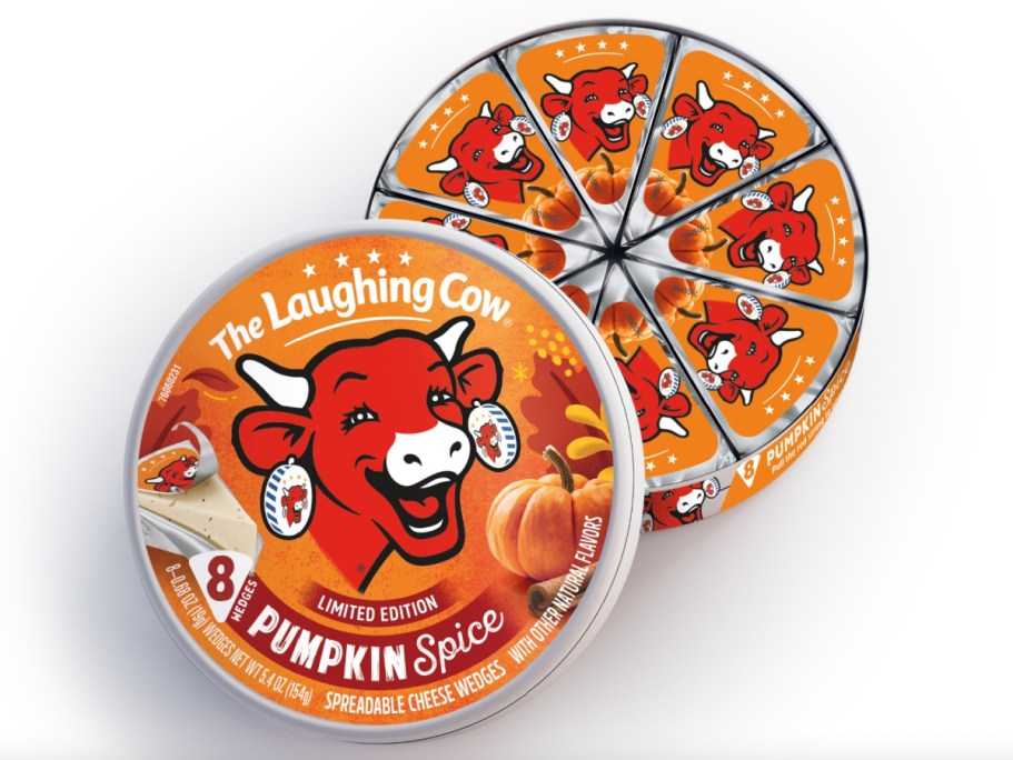 Pumpkin Spice + Cheese? Yes Please! Laughing Cow Pumpkin Spice Wedges ...