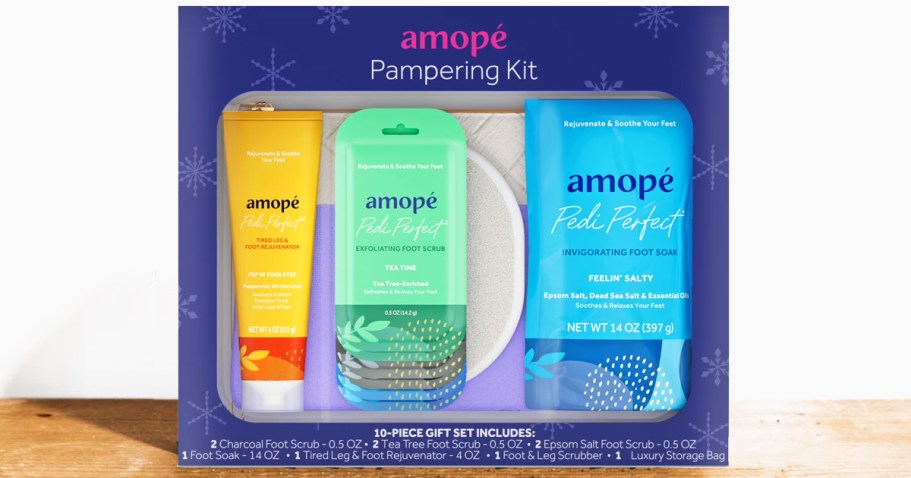 Amopé 10-Piece Gift Set Just $5.99 on Walmart.com (Reg. $20) | Hip2Save