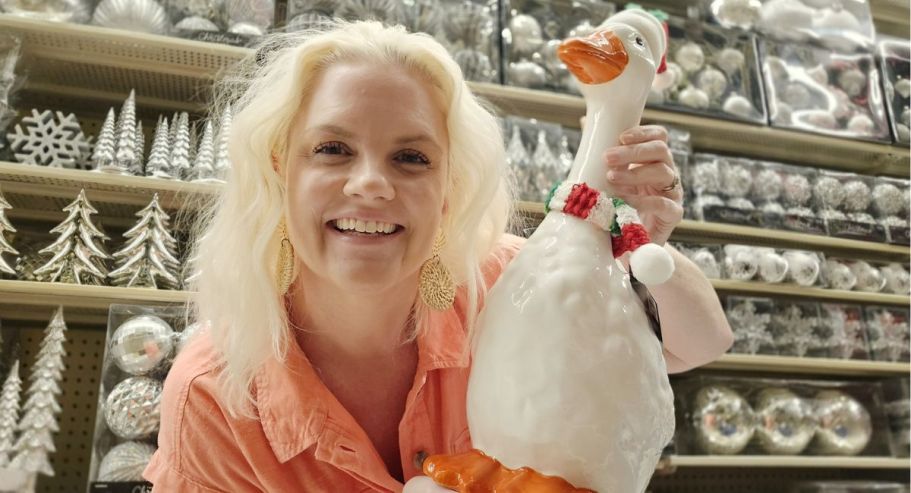 Hobby Lobby’s Holiday Porch Goose is Back... And on Sale! | Hip2Save
