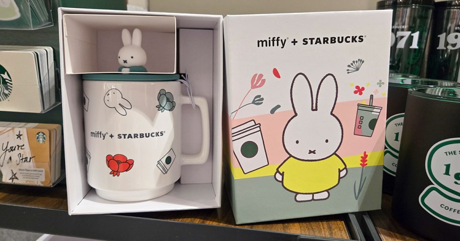 The NEW Miffy + Starbucks Collection Is Too Cute | Hip2Save