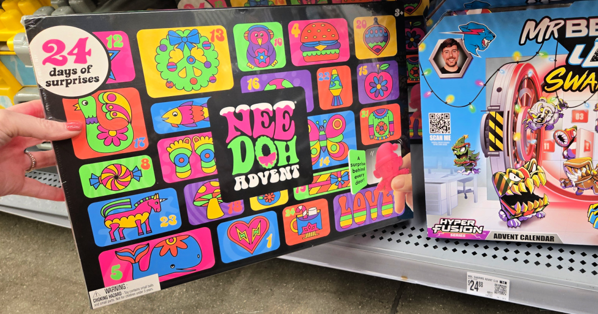 Will Sell Out: Nee Doh Advent Calendar Only $24.88 on Walmart.com ...