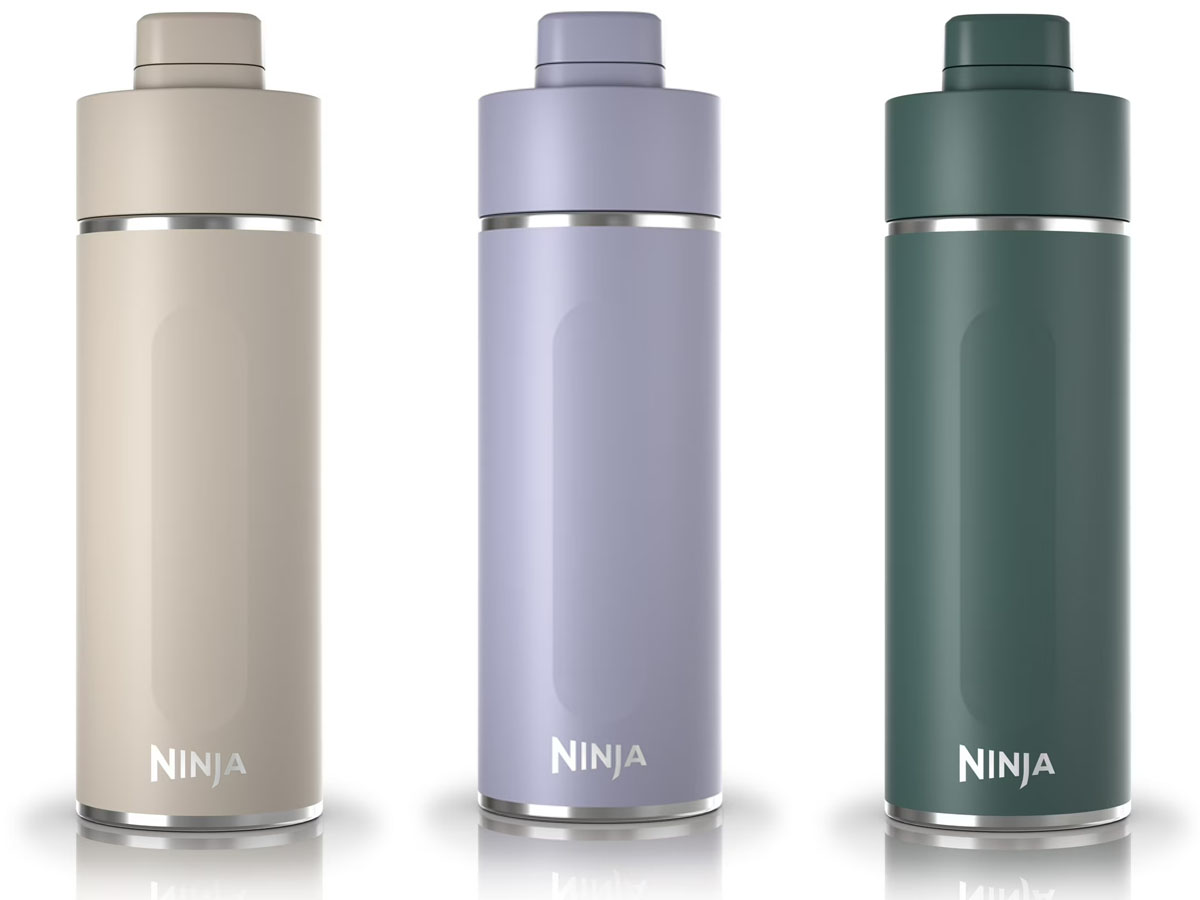Keep Your Carbonated Drinks Fizzy w/ The Ninja Thirsti Bottle (& It's ...