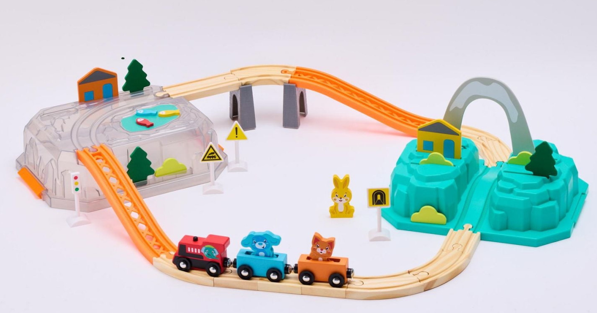 HURRY! This $4 Wooden Train Set on Walmart.com Will Sell Out! | Hip2Save