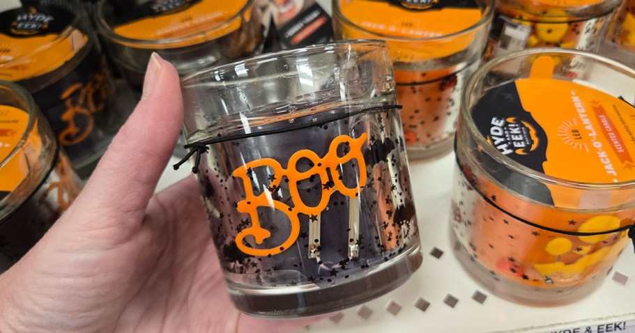 Score 50% Off Target Candles (Today Only) - Halloween LED Gel Candle ...