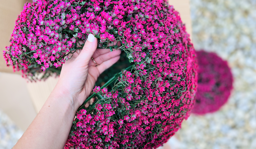 These Viral Faux Floral Spheres Are Back! | Hip2Save
