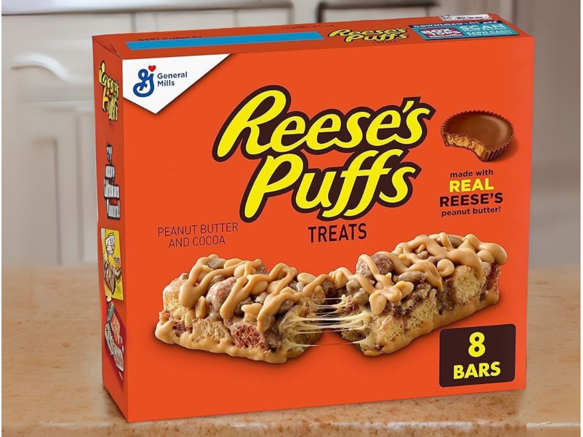 Grab 16 Reese's Puffs Cereal Treat Bars for Just $4 Shipped on Amazon ...