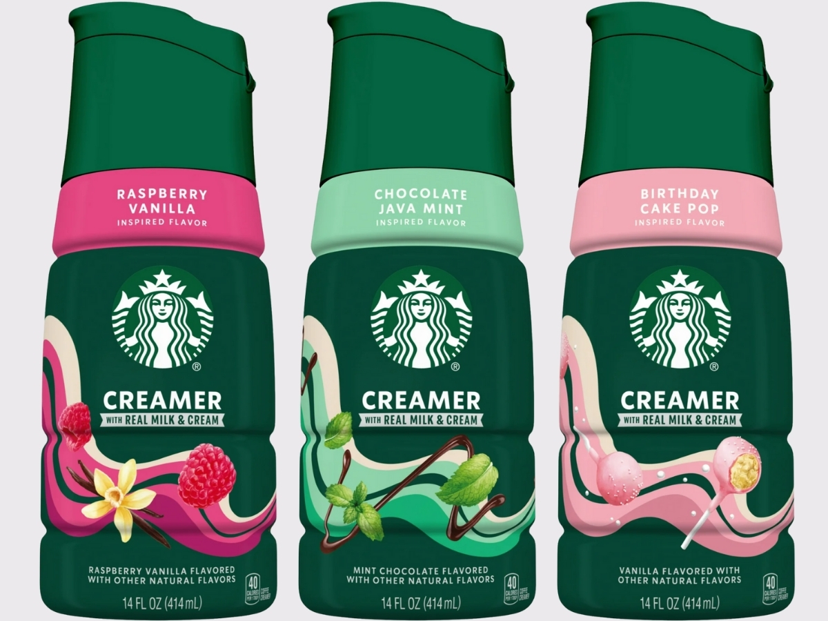 Starbucks Dropped NEW Mini Creamers at Walmart | Hip2Save