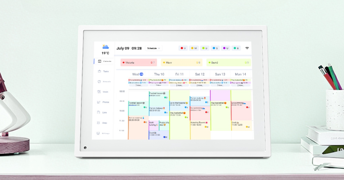 40% Off Smart Digital Calendar on Amazon (Plan Schedules, Meals, Chores ...