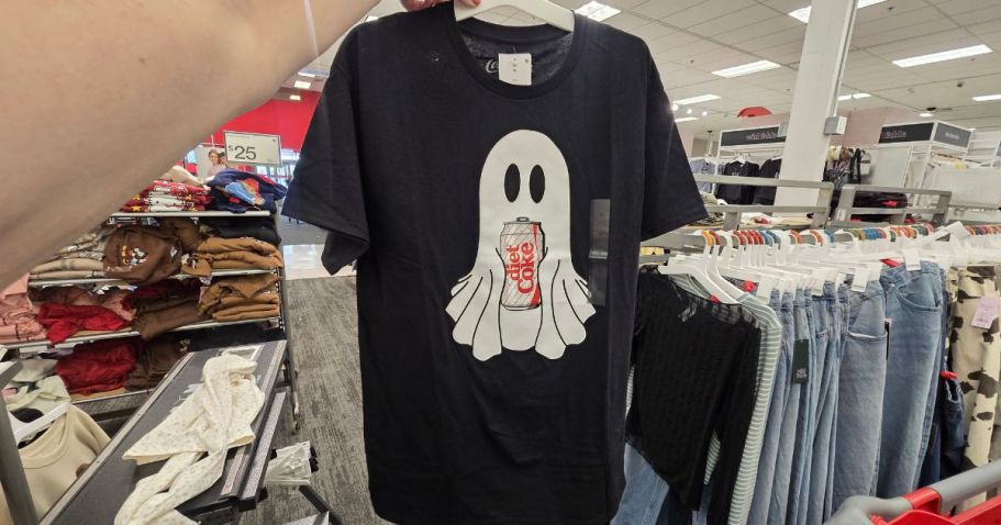 Trendy Diet Coke Ghost Tee Now on Target.com | Hip2Save