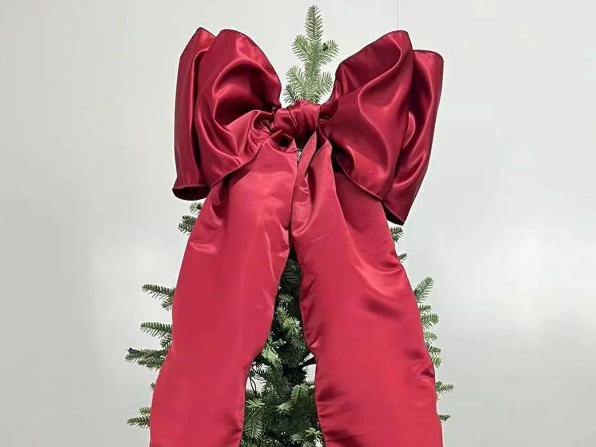 My Texas House Satin Bow Tree Topper Now on Walmart.com (Get the ...